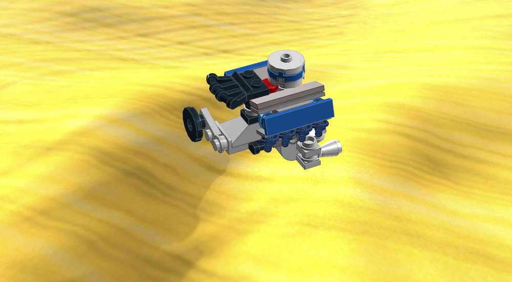 LEGO MOC Ford Blockmotor by Fail18 | Rebrickable - Build with LEGO
