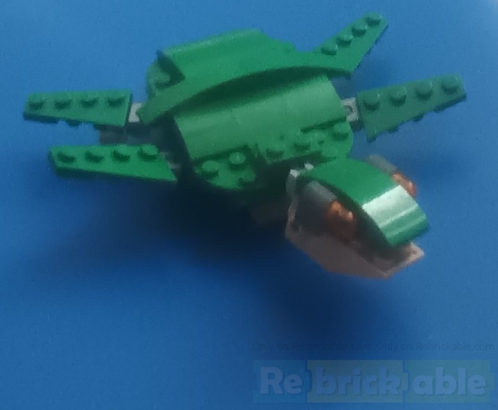 LEGO MOC-255155 Sea Turtle by Biggybricker | Rebrickable - Build with LEGO