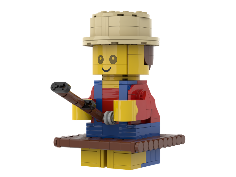 LEGO MOC-255158 Huckleberry Finn Baby Maxifigure by jack.a.horner ...