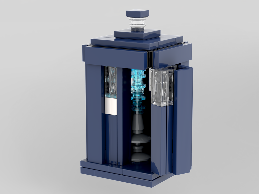LEGO MOC-255325 Doctor Who TARDIS with openable door by paulbonn ...