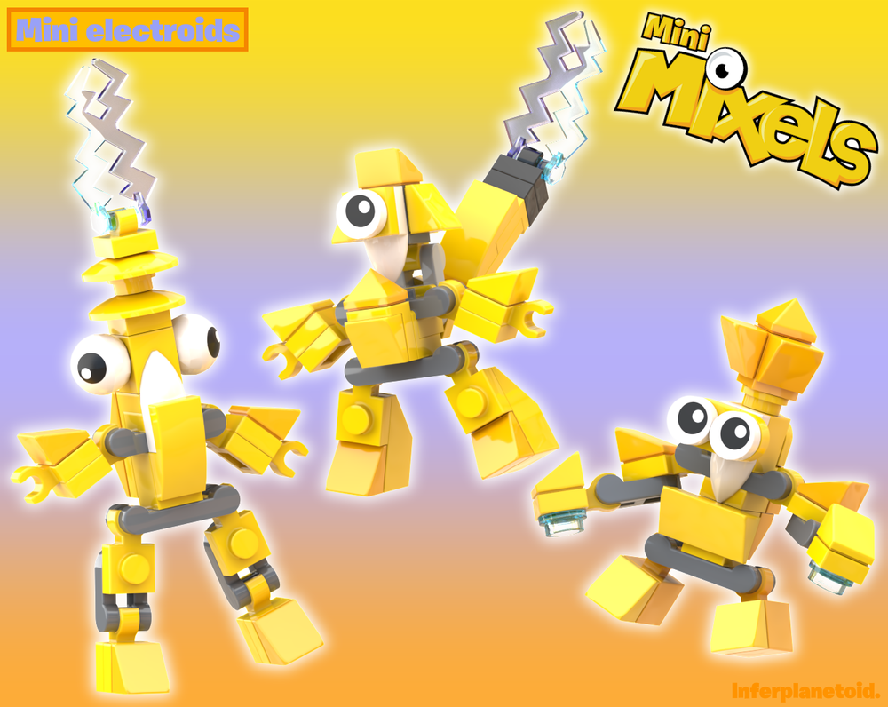 LEGO MOC-255348 Mini mixels - Mini electroids by Jaip | Rebrickable ...