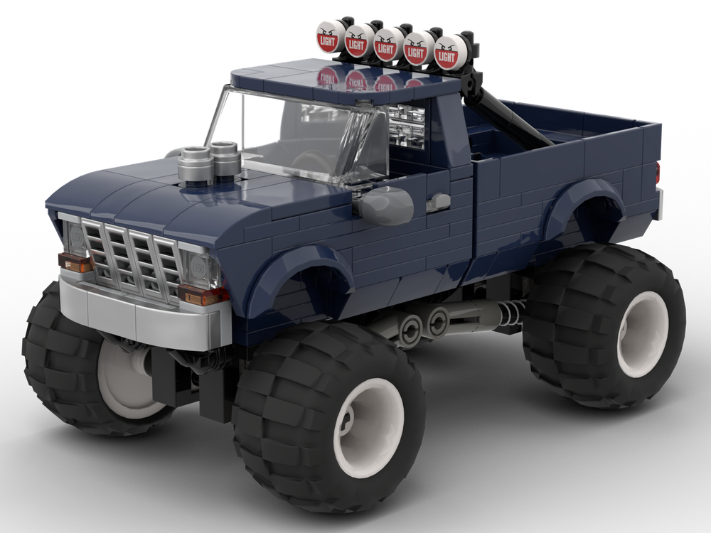LEGO MOC-255358 Bigfoot Monster Truck by Dongeraldo | Rebrickable ...