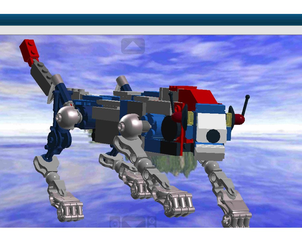 LEGO MOC-25537 Blue Lion from Voltron Legendary Defender (Legoland ...