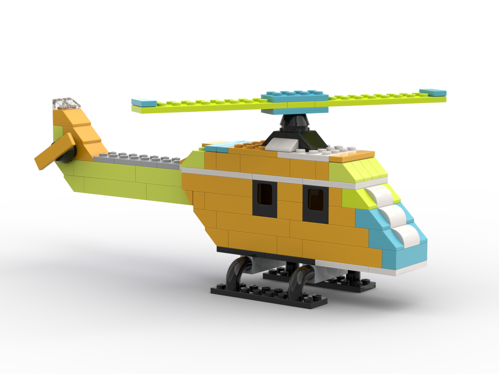 LEGO MOC-255402 11042 Helicopter by Lenarex | Rebrickable - Build with LEGO
