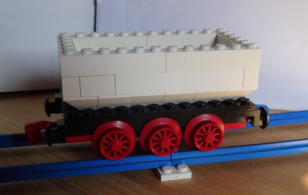 LEGO MOC Heavy-load open wagon 3axled by timobahn | Rebrickable - Build ...