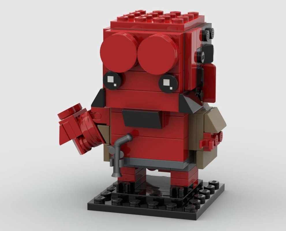 LEGO MOC-255471 Hellboy Brickheadz by Fer_Vassily | Rebrickable - Build ...