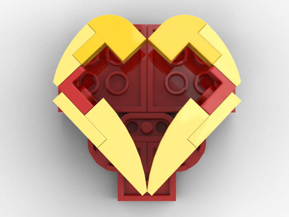 LEGO MOC-255488 31145 Heart by Rovel | Rebrickable - Build with LEGO