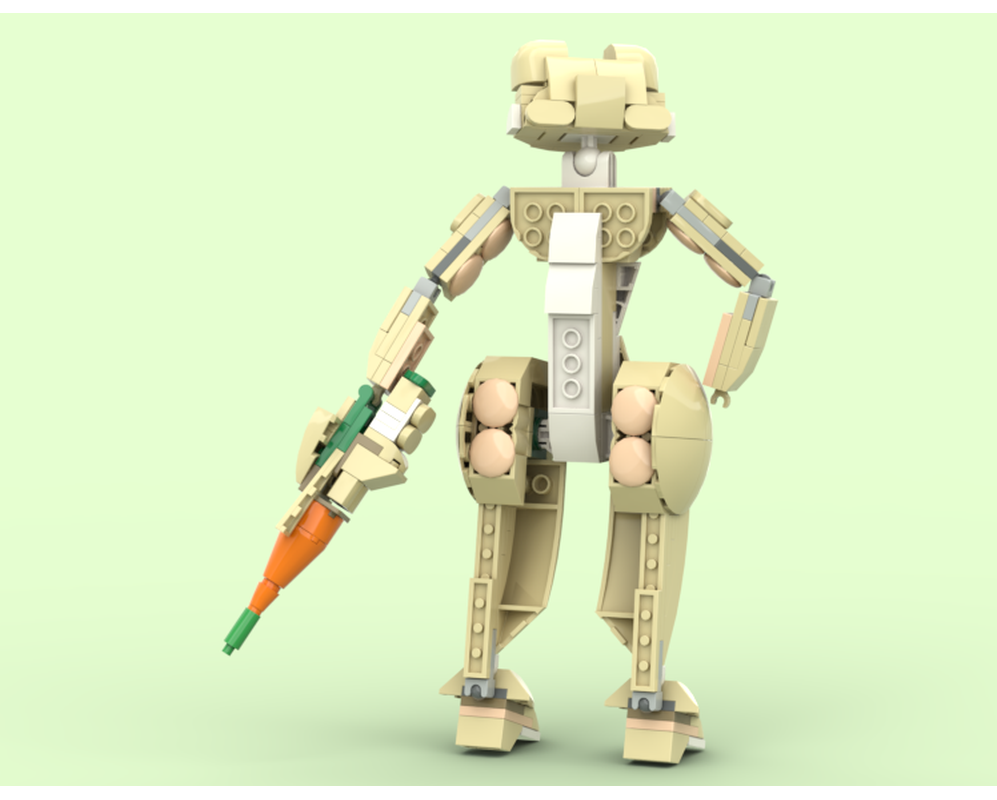 LEGO MOC-255530 Robot out of 31162-1 Cute Bunny by CzerstwyChleb ...