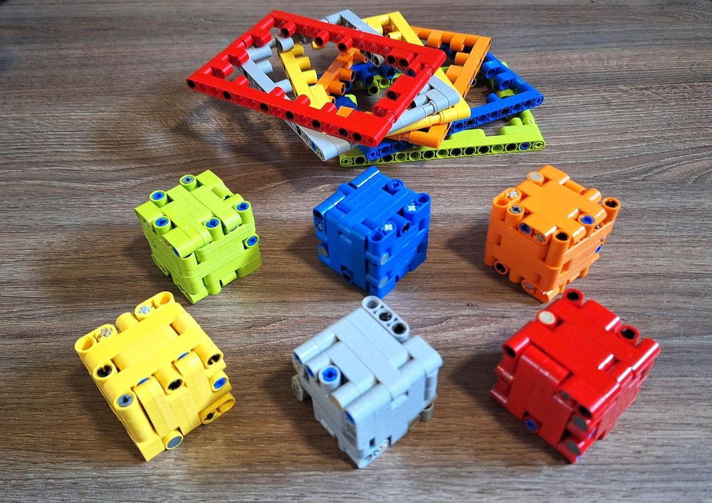 LEGO MOC-255532 Happy Cubes in Technic by mverschaeve | Rebrickable ...