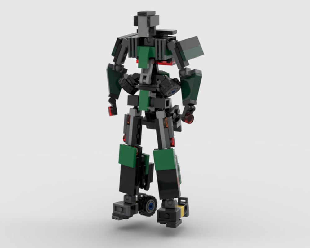 LEGO MOC-255566 Transformers Knightverse Lockdown by Bluemaker ...