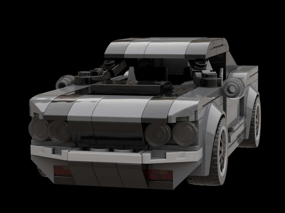 LEGO MOC-25557 7 Studs wide Ford Mustang by Fette_Fee | Rebrickable ...