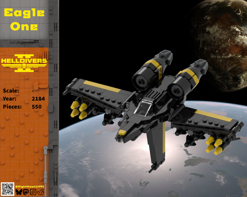 LEGO MOC-255635 Eagle One (Helldivers 2) by NightHawk11991 ...