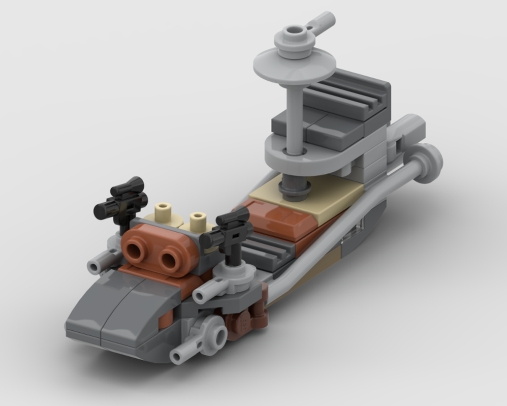 LEGO MOC-255639 75436 SW Bounty Hunter Speeder Bike (Alternate Build ...