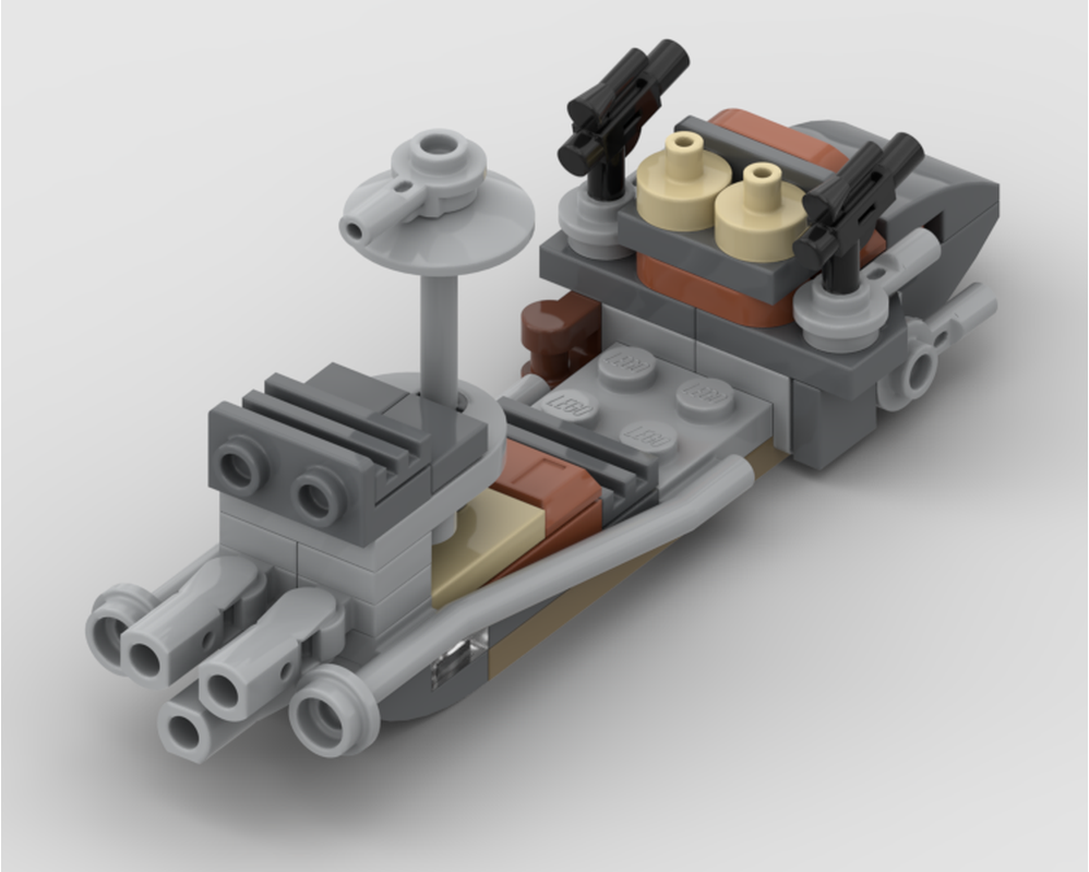 LEGO MOC-255639 75436 SW Bounty Hunter Speeder Bike (Alternate Build ...