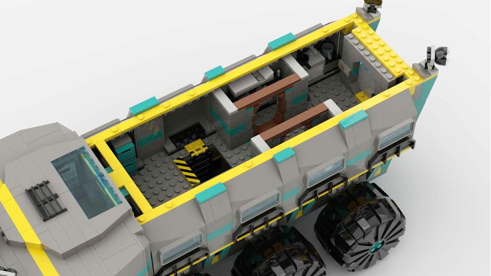 LEGO MOC Rock Raider Transport by Letywolf | Rebrickable - Build with LEGO