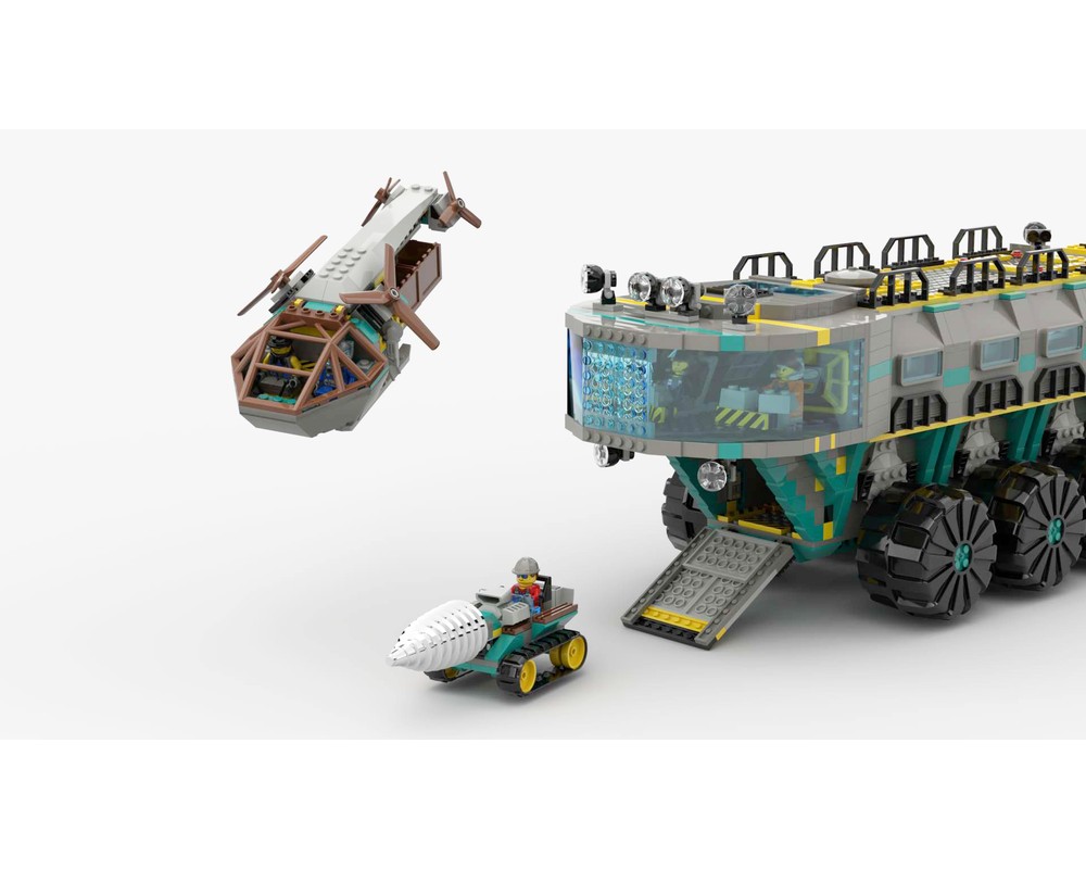 LEGO MOC Rock Raider Transport by Letywolf | Rebrickable - Build with LEGO