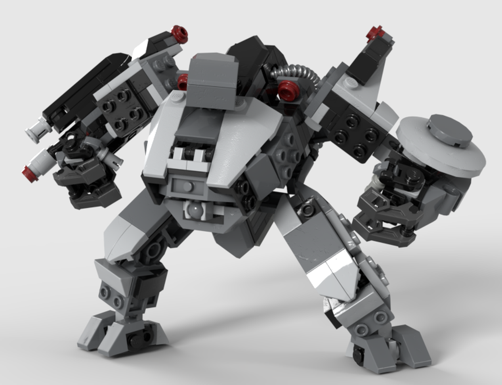LEGO MOC-255712 big mech guy by brokeheater | Rebrickable - Build with LEGO