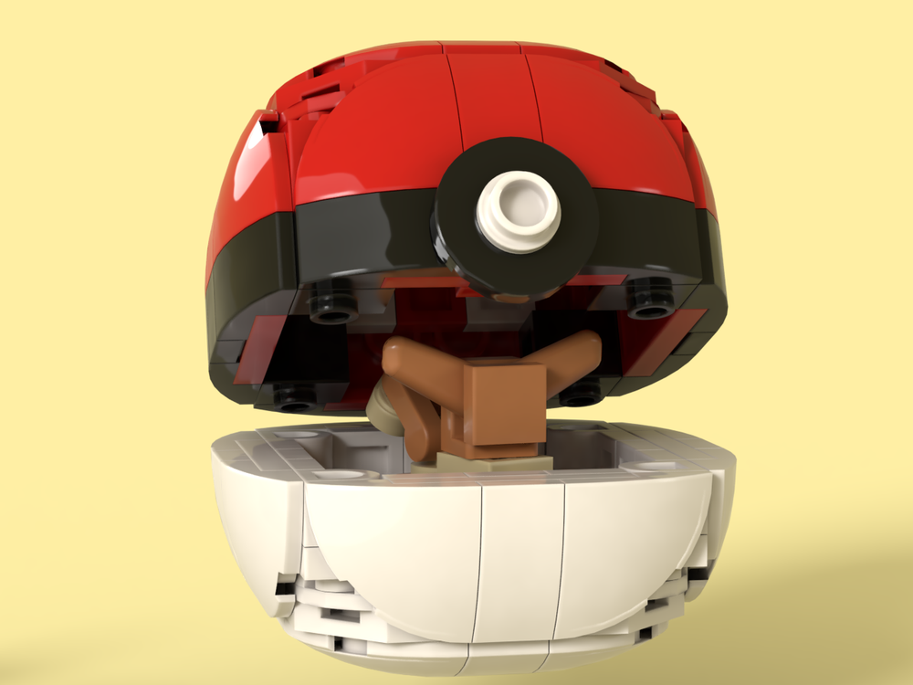 LEGO MOC-255731 Pokeball by Sire_Mew | Rebrickable - Build with LEGO