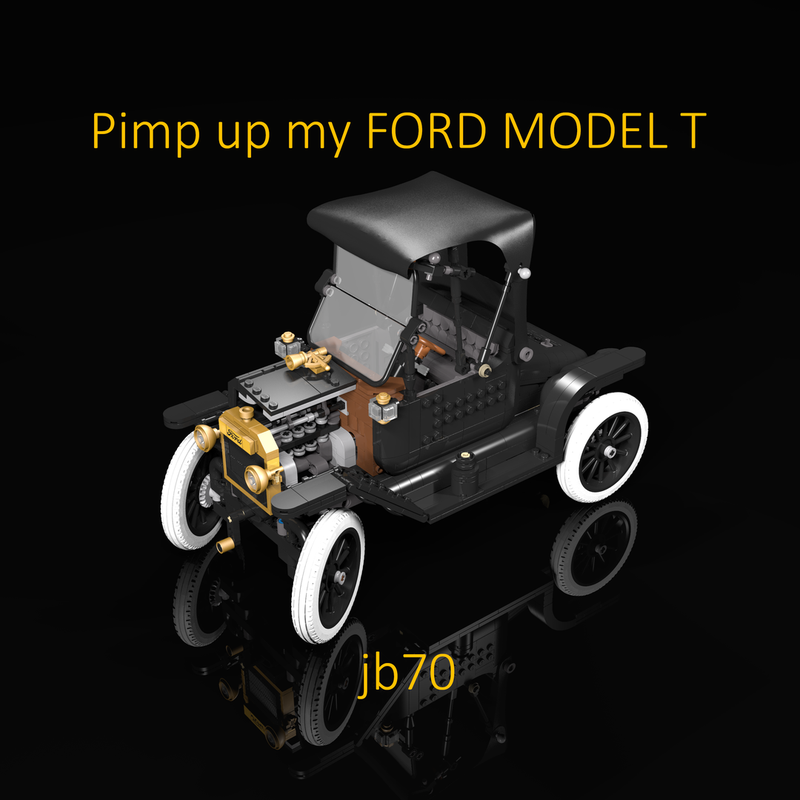 LEGO MOC-255792 11376 - Pimp up my Ford MODEL T by jb70 | Rebrickable ...