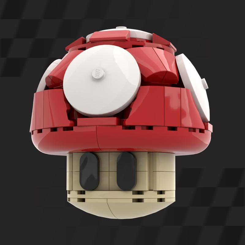 LEGO MOC-255821 Super Mario Mushroom by crazyfoxy | Rebrickable - Build ...