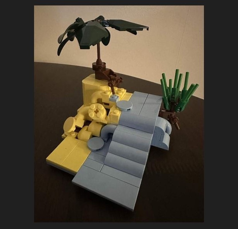 LEGO MOC-255847 Tropical Beach MOC by xhotrod8 | Rebrickable - Build ...