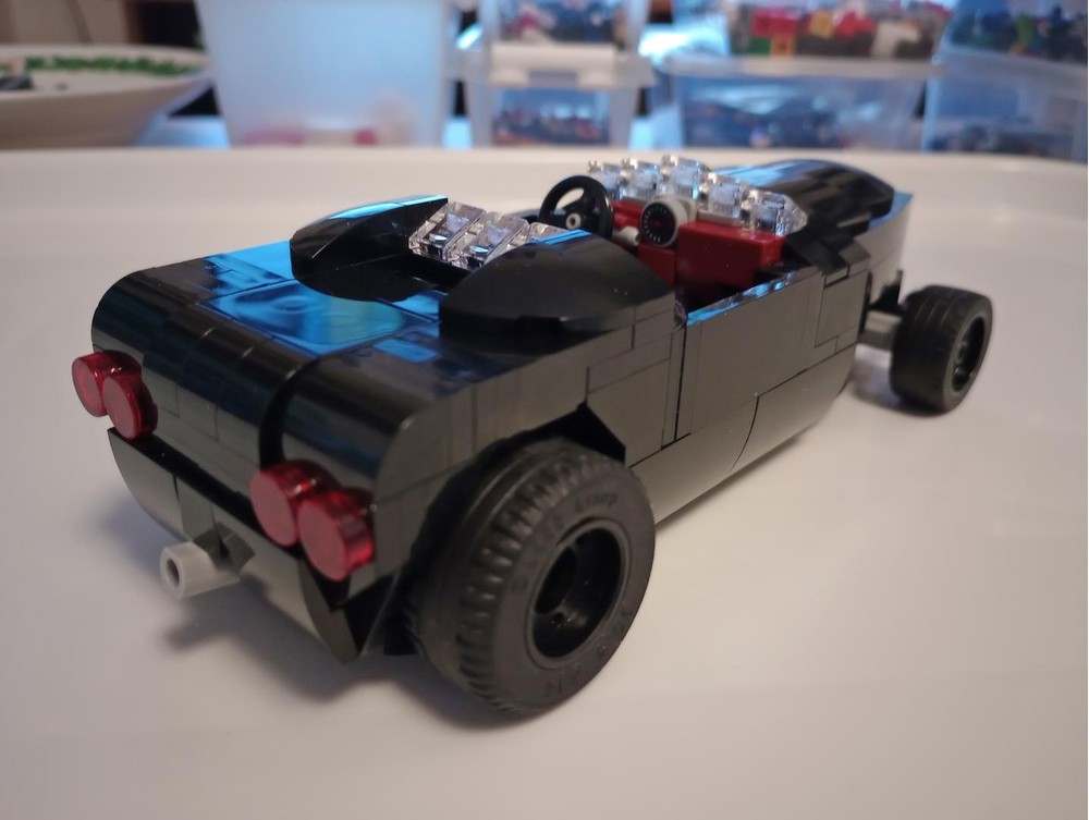 LEGO MOC-255949 Hot Rod - "Lead Sled" by Blomman88 | Rebrickable ...