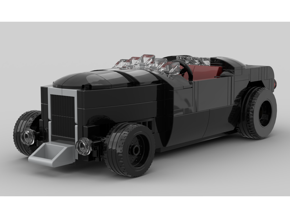 LEGO MOC-255949 Hot Rod - "Lead Sled" by Blomman88 | Rebrickable ...