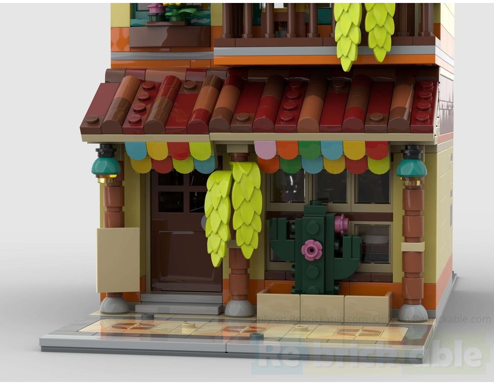 LEGO MOC-255975 Mexican Taco Restaurant Modular by brickmanspark ...