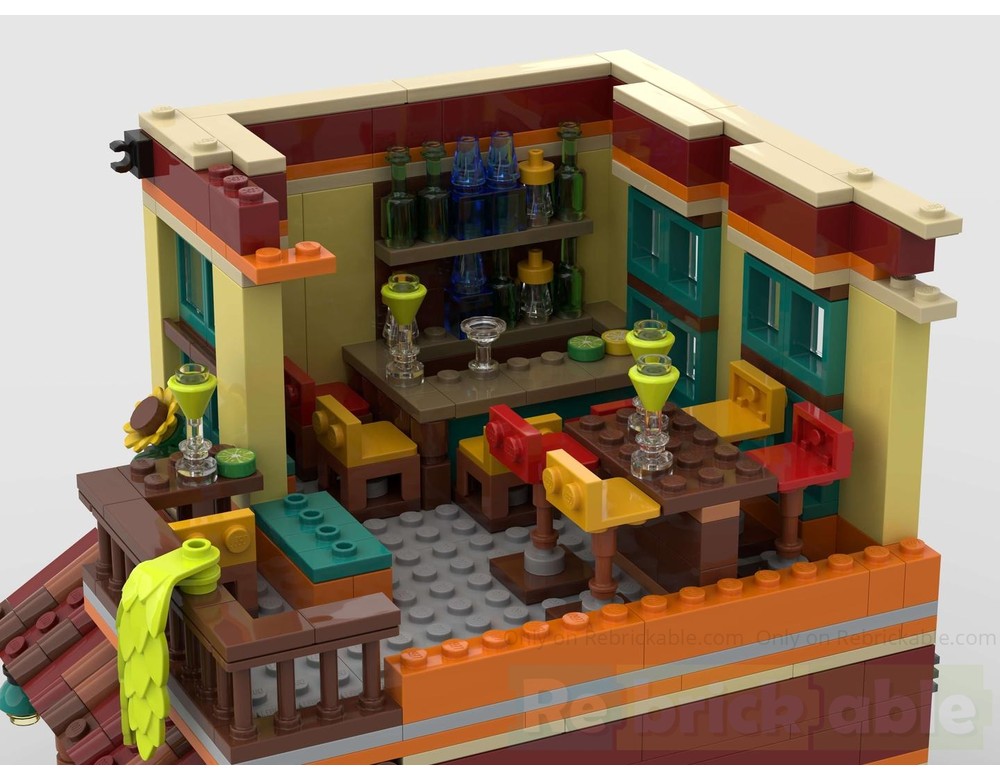 LEGO MOC-255975 Mexican Taco Restaurant Modular by brickmanspark ...