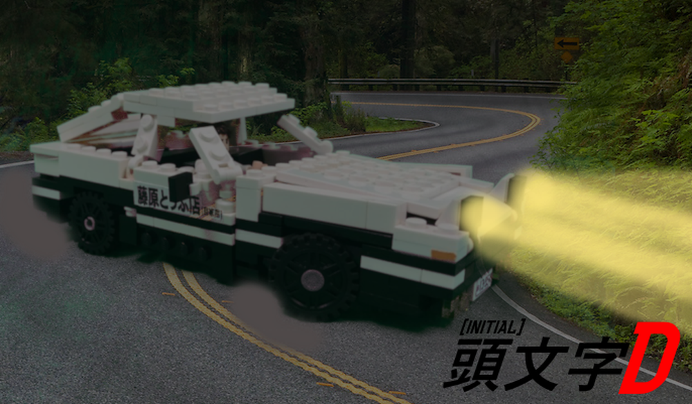 LEGO MOC Initial D: Takumi's ae86 by thine_gamer | Rebrickable - Build ...