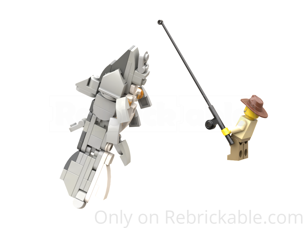 LEGO MOC-256002 Mawsonia gigas (minifig scale) by Ambrosino ...