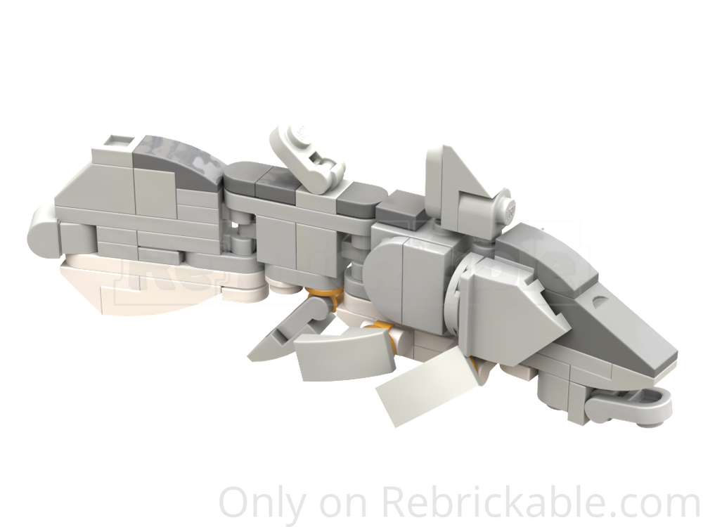 LEGO MOC-256002 Mawsonia gigas (minifig scale) by Ambrosino ...