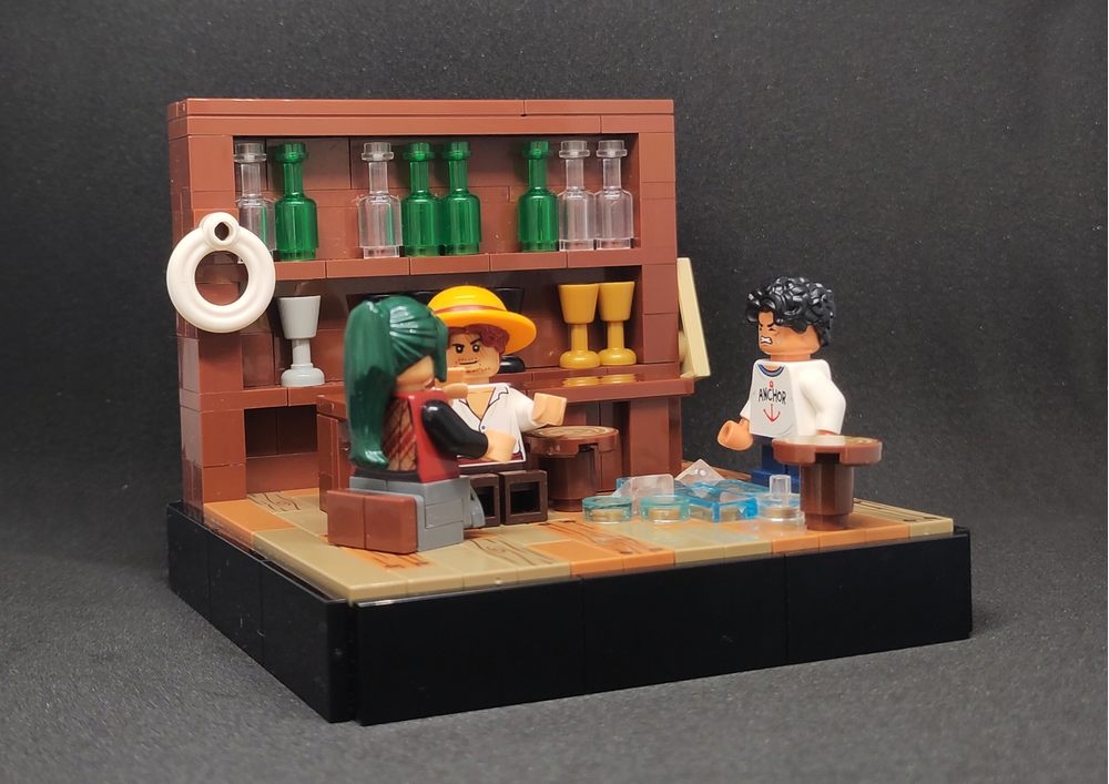 LEGO MOC-256035 Party´s Bar - One Piece Diorama Series Part 1 by Kashim ...