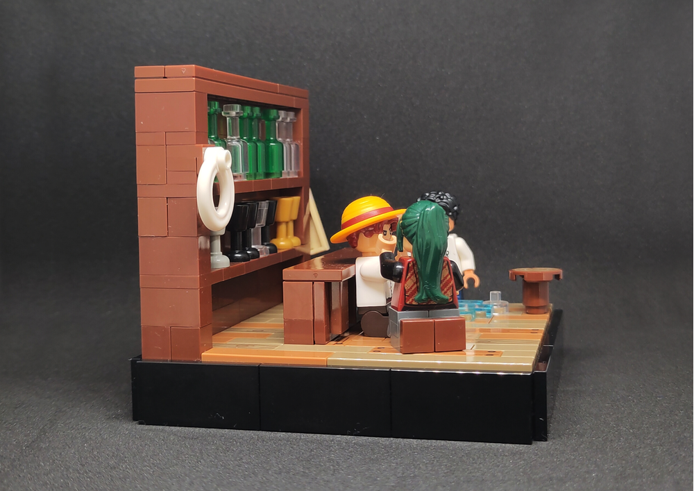 LEGO MOC-256035 Party´s Bar - One Piece Diorama Series Part 1 by Kashim ...