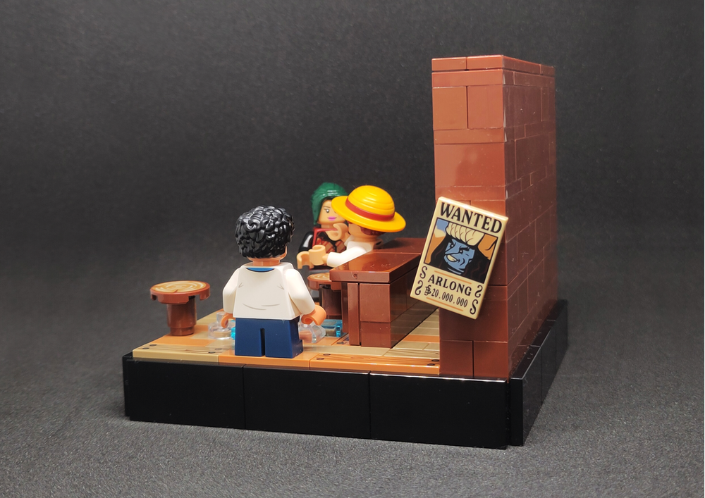 LEGO MOC-256035 Party´s Bar - One Piece Diorama Series Part 1 by Kashim ...