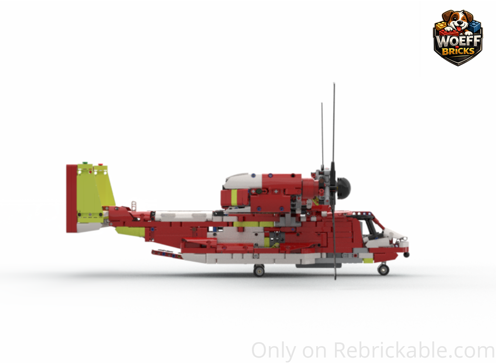 LEGO MOC-256037 42145 Bell Boeing V-22 Osprey by Woeff Bricks ...