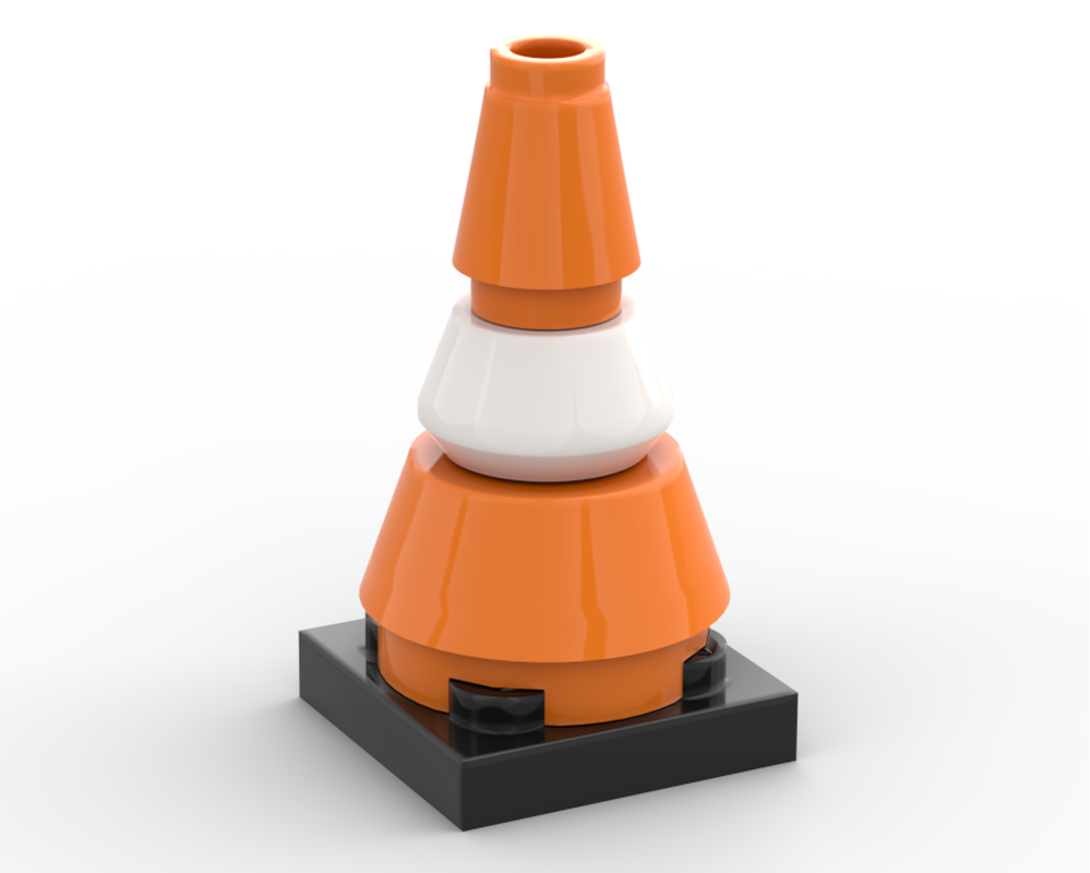 LEGO MOC-256038 portable traffic light & traffic cone by just another ...