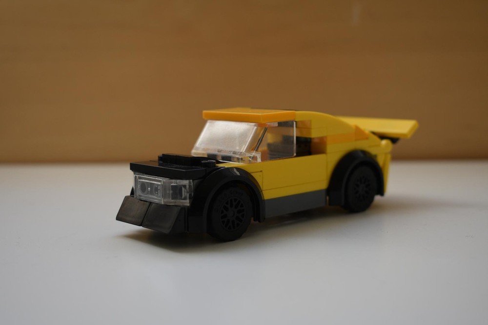 LEGO MOC 4-Stud Wide Sports Car by mcgwerks | Rebrickable - Build with LEGO