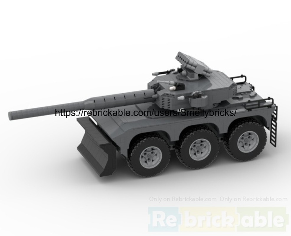 LEGO MOC-256170 HTV-92 Heavy Assault Tank by Smellybricks | Rebrickable ...