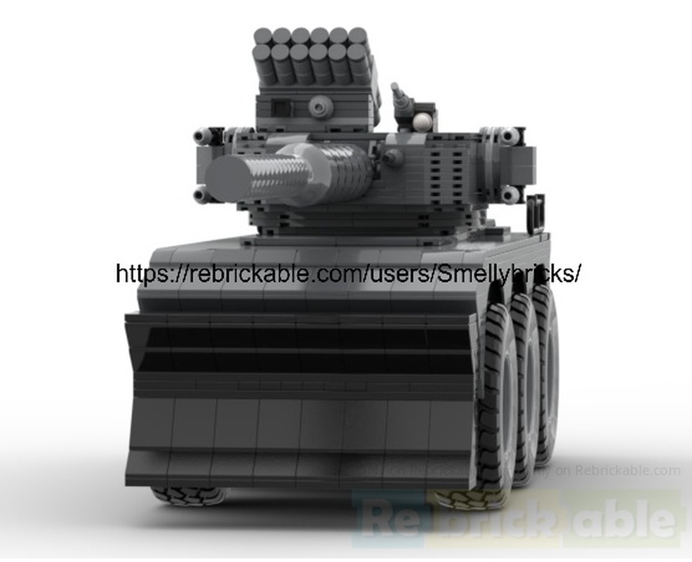 LEGO MOC-256170 HTV-92 Heavy Assault Tank by Smellybricks | Rebrickable ...