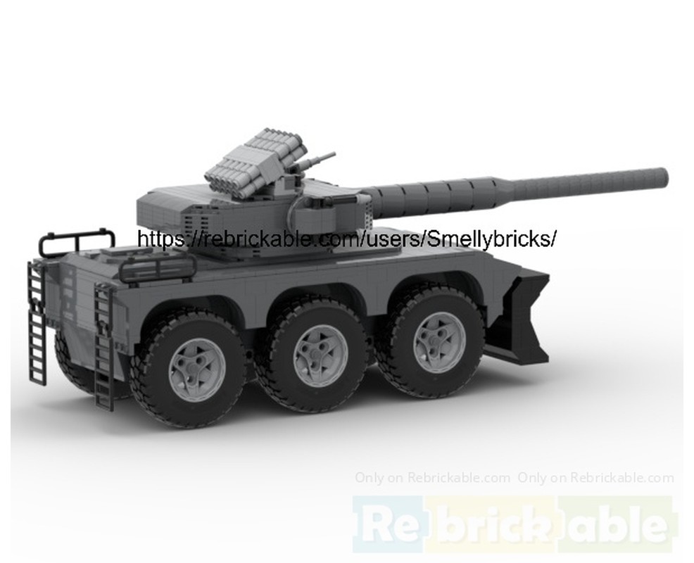 LEGO MOC-256170 HTV-92 Heavy Assault Tank by Smellybricks | Rebrickable ...