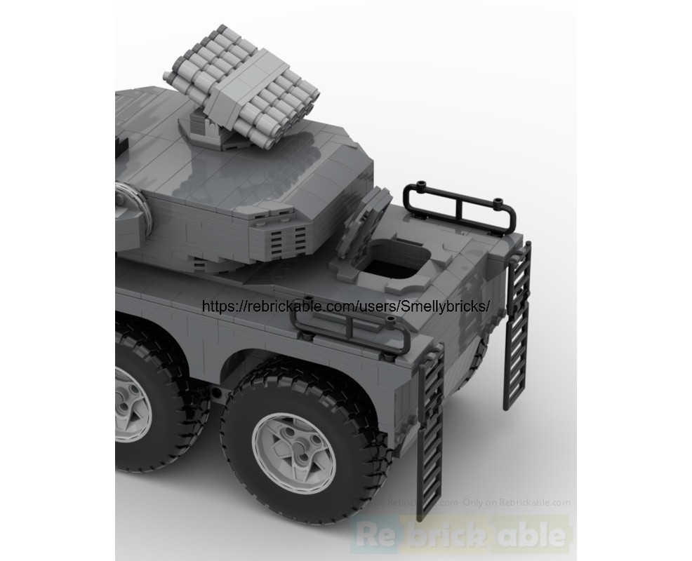 LEGO MOC-256170 HTV-92 Heavy Assault Tank by Smellybricks | Rebrickable ...