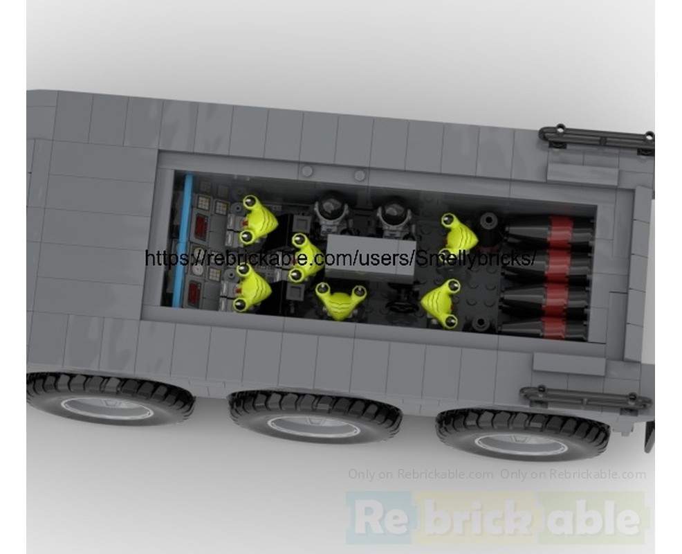 LEGO MOC-256170 HTV-92 Heavy Assault Tank by Smellybricks | Rebrickable ...