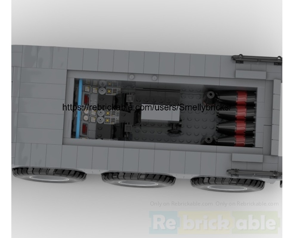 LEGO MOC-256170 HTV-92 Heavy Assault Tank by Smellybricks | Rebrickable ...