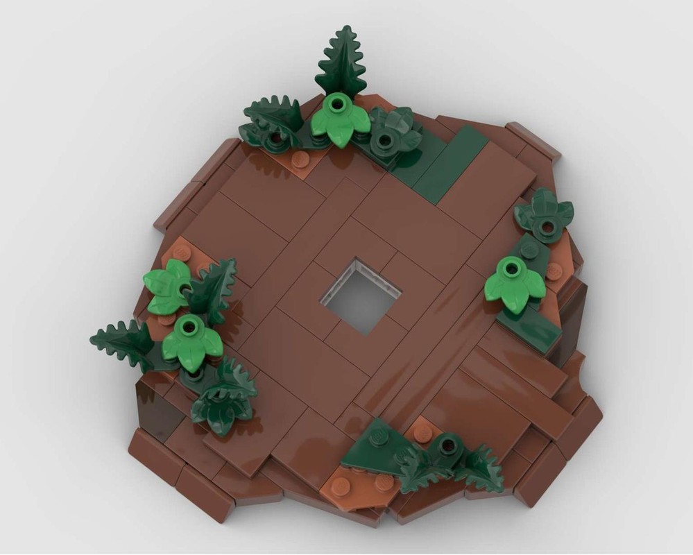LEGO MOC-256320 Old Forest Tree - Removable Display Model, Inspired by ...