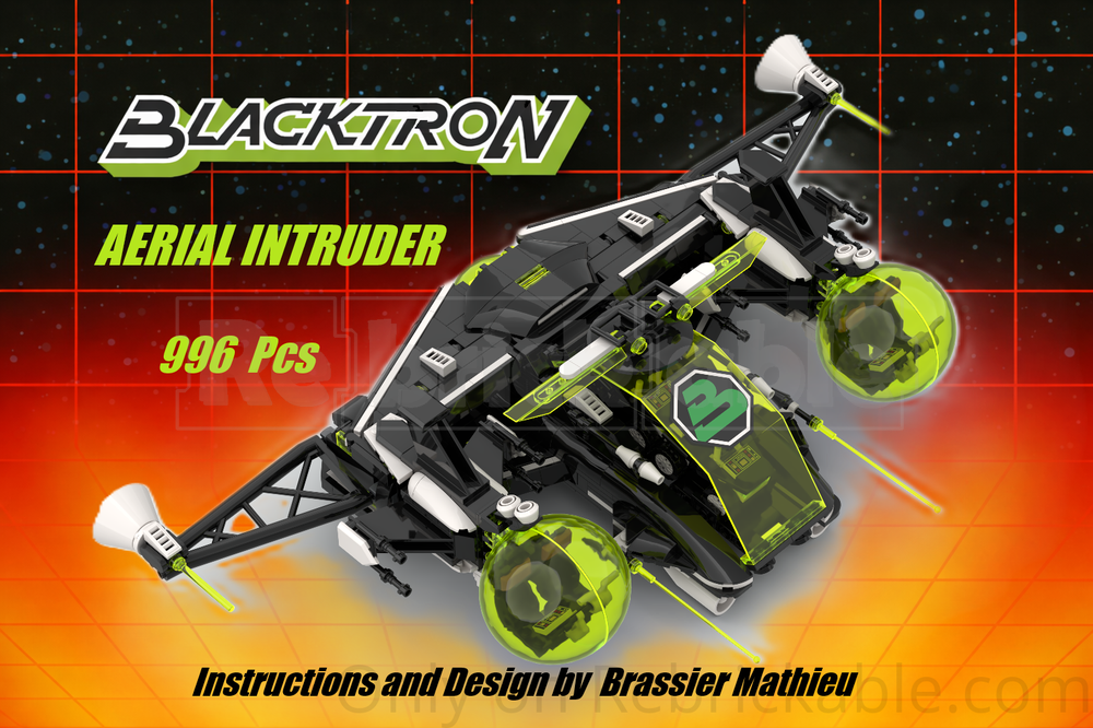LEGO MOC-256343 Moc Aerial Intruder 6981 by mathtuono | Rebrickable ...