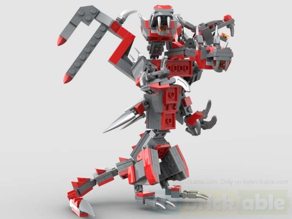 LEGO MOC-256384 Draconic OVERLORD by FLDragon1 | Rebrickable - Build ...