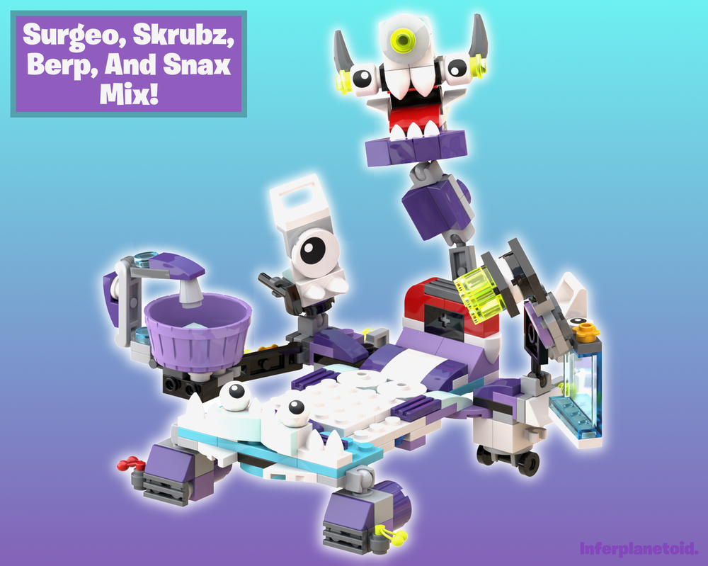 LEGO MOC-256397 Surgeo, Skrubz, Berp, and Snax Mix by Jaip ...