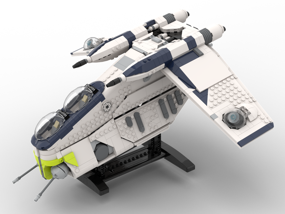 LEGO MOC-256433 Republic Gunship LAAT/i Clone Wars, Wolfpack MOC Ver.3. ...