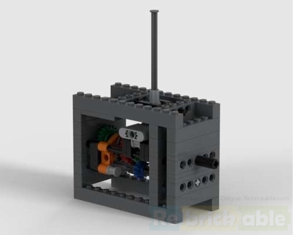 LEGO MOC-256435 3 Speed Transmission with Reverse by LegoLord1880 ...